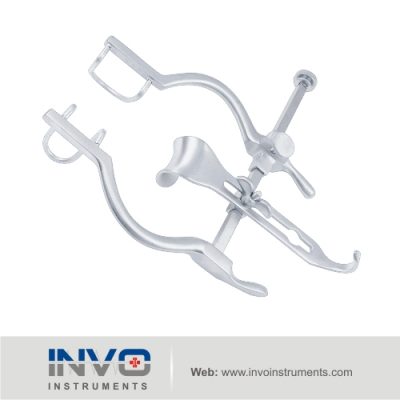 Balfour-Baby Retractor Complete , With Central Blade – Invo Instruments